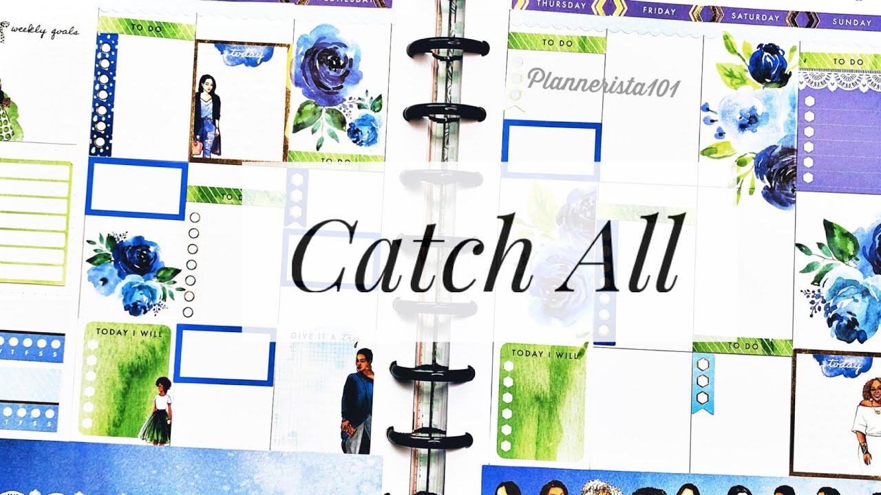 Plan With Me | September 12-18 | Catch All Planner | Happy Planner ...