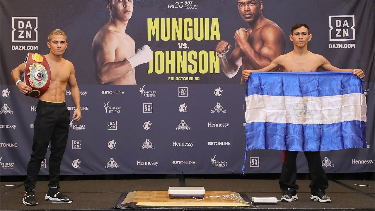 Pesaje Elwin “Pulga” Soto 107.4 vs Carlos “Chocorroncito” Buitrago 107. ...