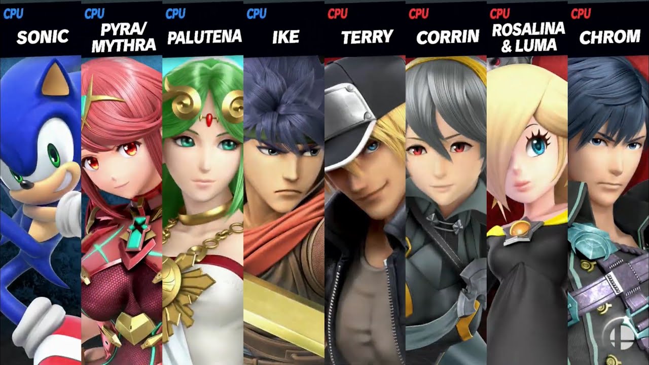 Super Smash Bros. Ultimate - Team Sonic vs. Gothic Union - YouTube