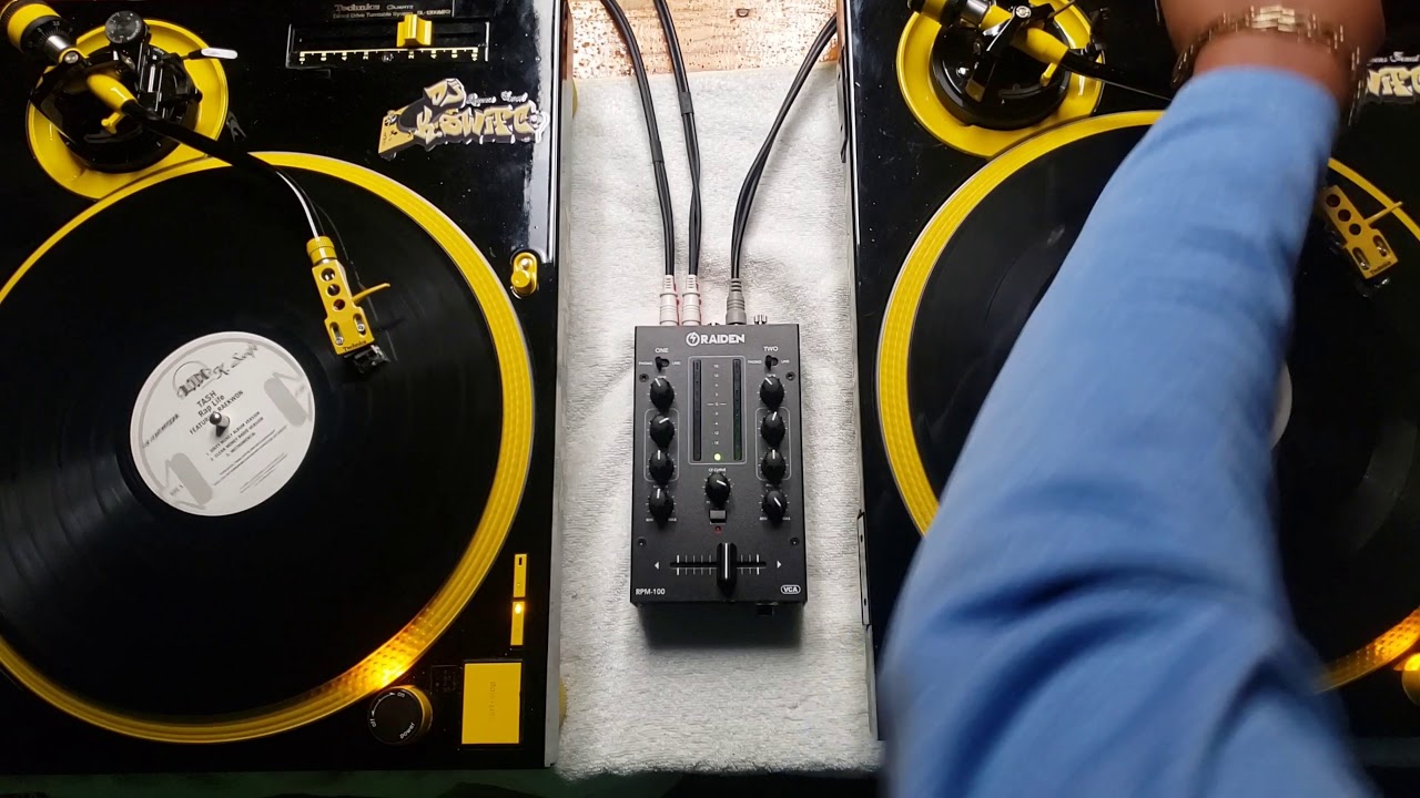 RAIDEN RPM-100 2 Channel 7inch Mixer open box review - YouTube