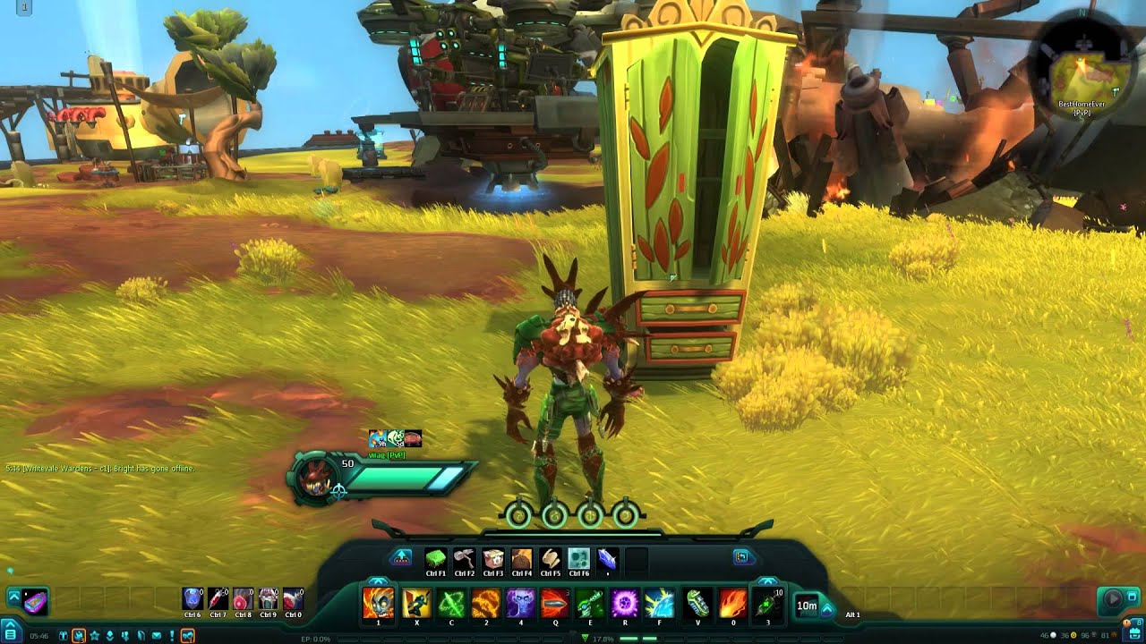 WildStar How Aurin Wardrobe decor looks. Simple decor demo 352 - YouTube