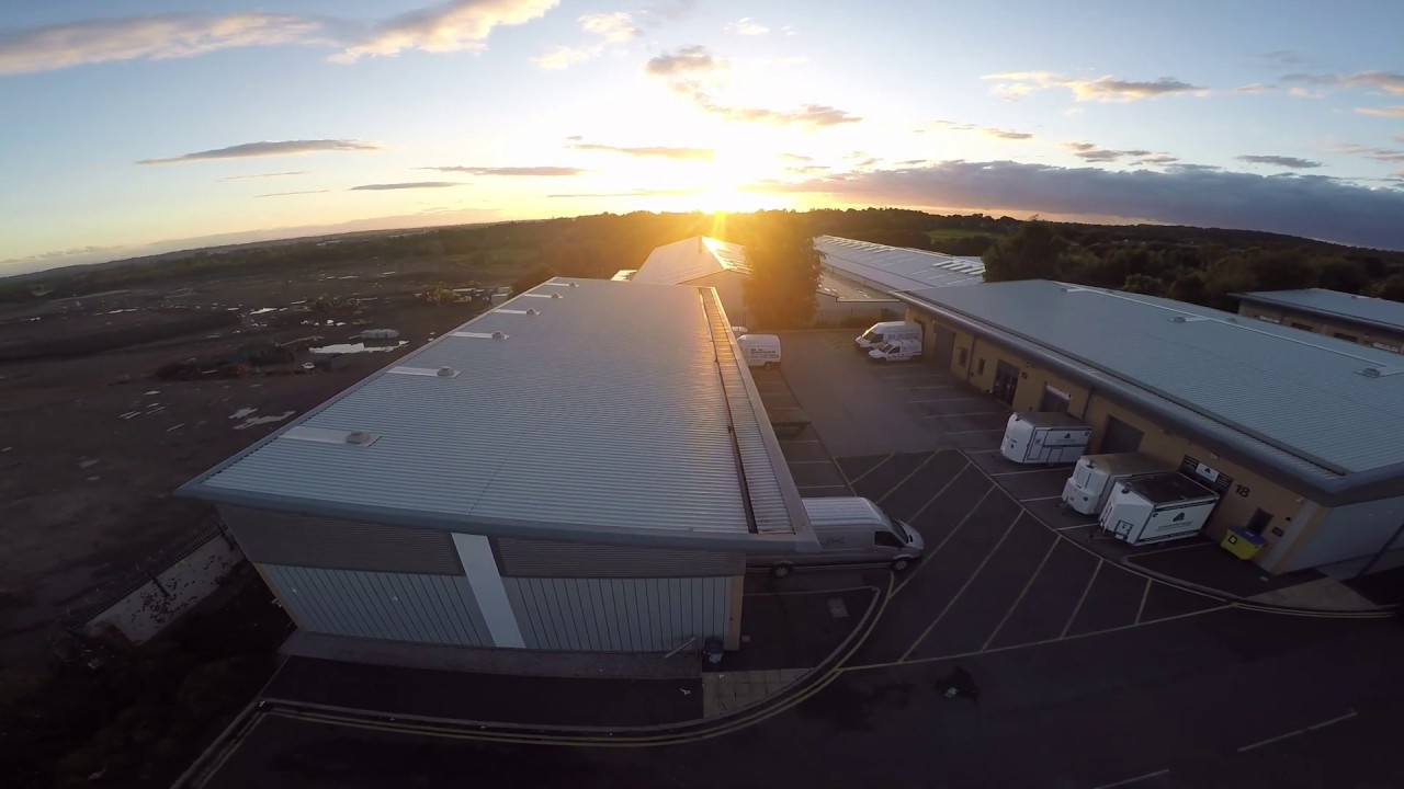 Old Bicc Site Prescot By Air - YouTube