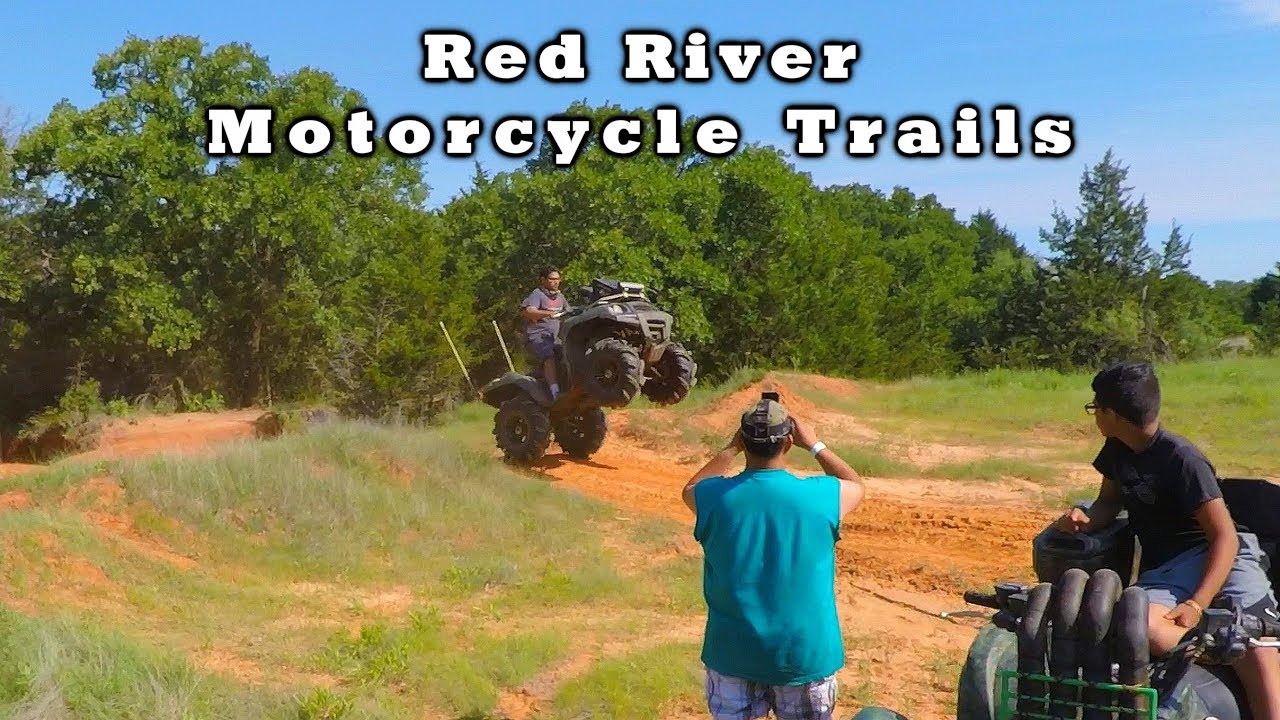 Red RIver Motorcycle Trails | Checking Out Some Trails - YouTube