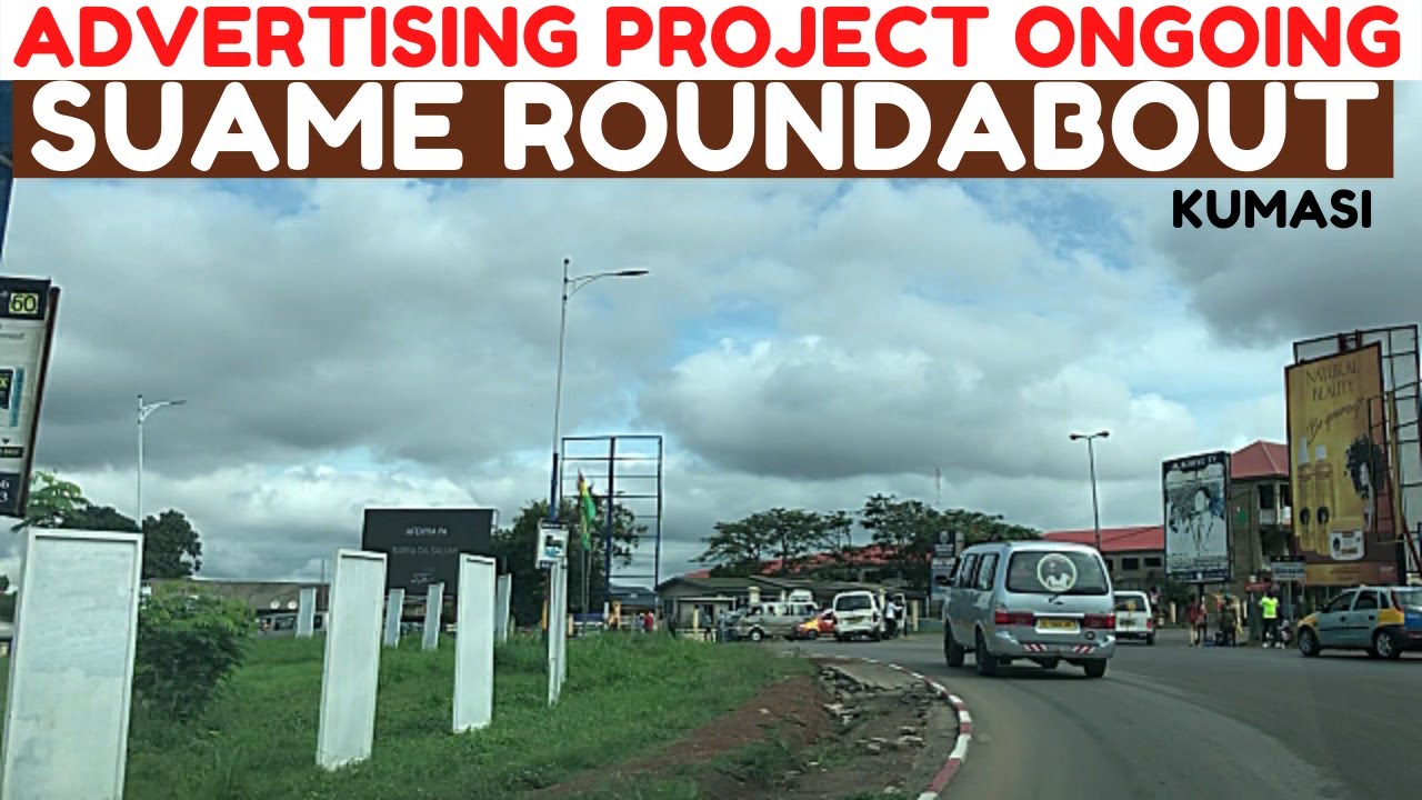 New Project Ongoing at Suame Roundabout in Kumasi, Ghana. - YouTube