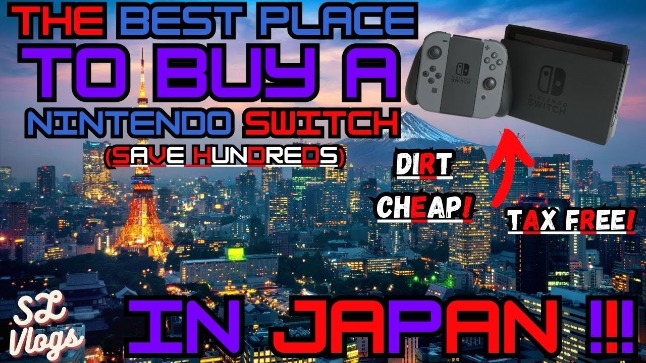 The BEST Place To Buy A Nintendo Switch In Japan! (DIRT CHEAP) Book Off ...