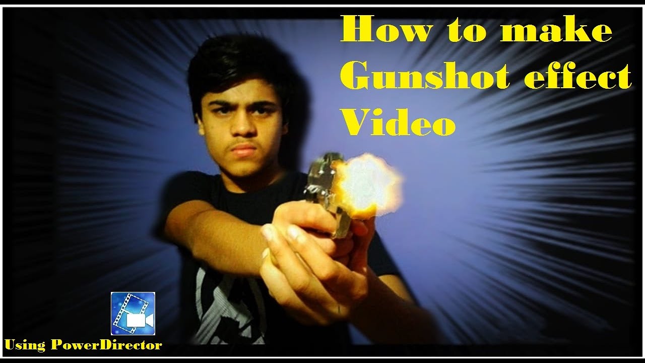 How to make Gunshot Effect video | MUZZLE Effect video editing using ...