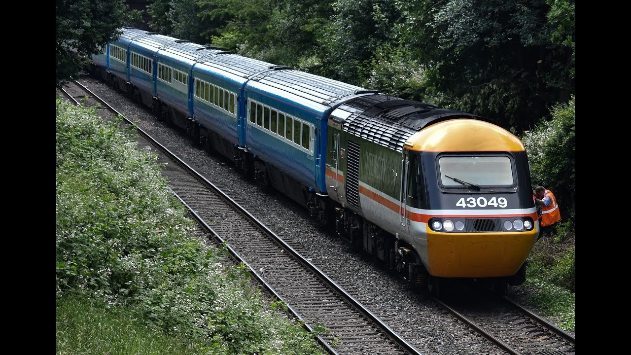 LSL Class 43 No's. 43049 TnT 43046 on 5Z76 Crewe H.S - Doncaster West ...