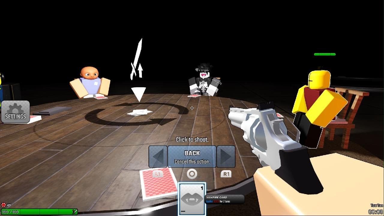 Roblox Russian Roulette Is Scary - YouTube