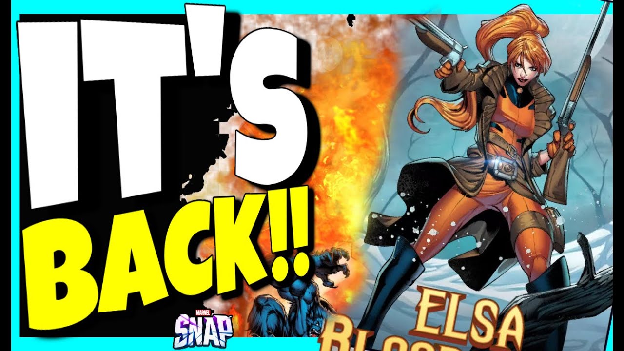 POWER EXPLOSIONS! with these Elsa Bloodstone Decks in Marvel Snap ...