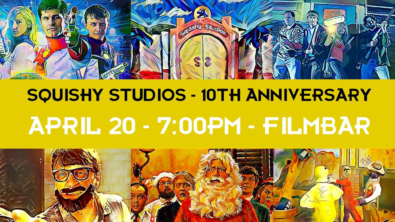 Squishy Studios 10th Anniversary Screening - April 20th - YouTube