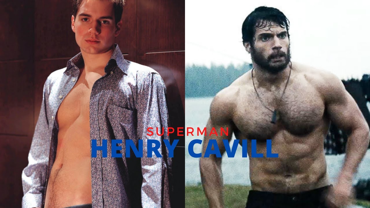 Henri Cavill - SUPERBODY transformation from skinny to Superman - YouTube