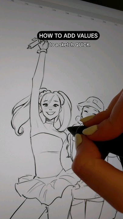 My method of adding tone to my sketches, i use it everyday!!🤝🥸 #arttips #digitalart # ...