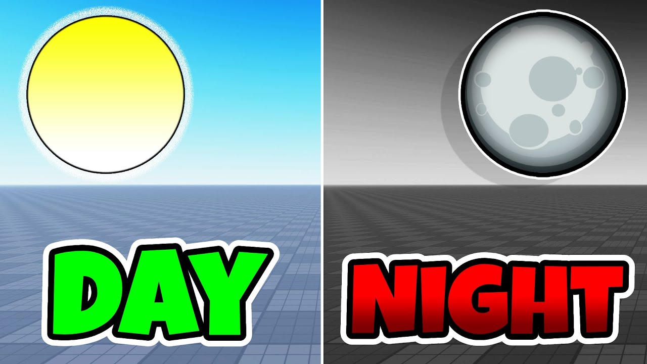 How To Make A Day And Night Cycle In ROBLOX STUDIO - YouTube