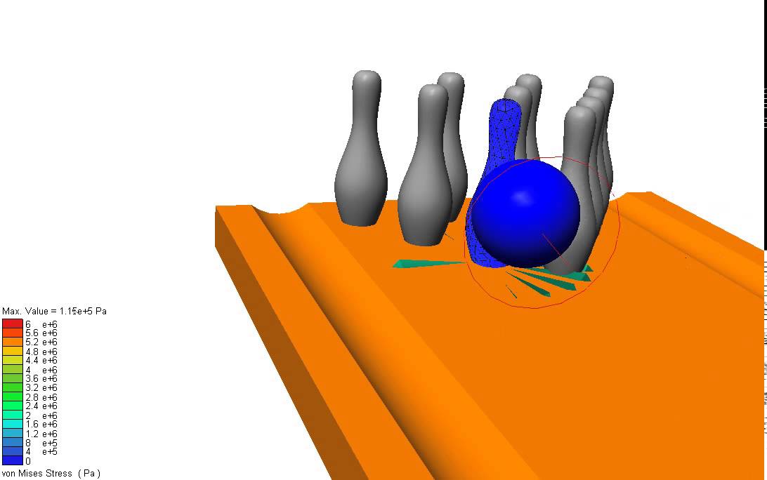 SimWise 4D ile Bowling Oyun Modeli 2 - YouTube