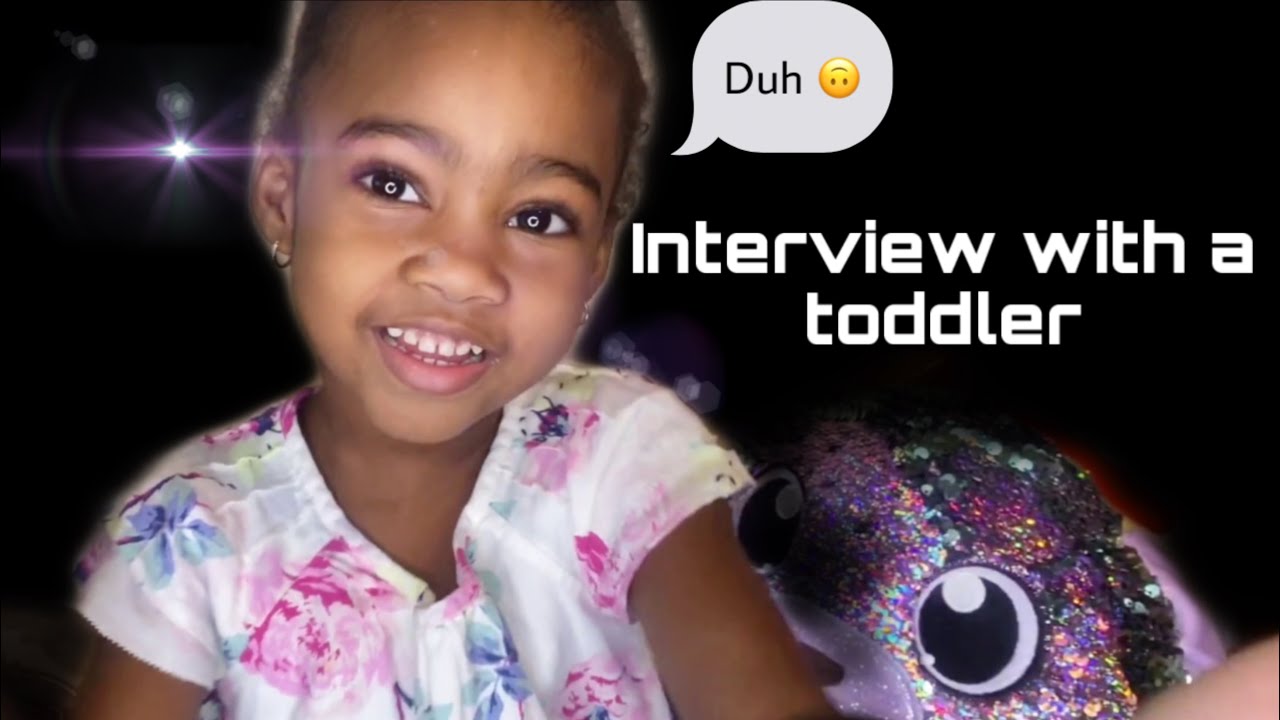 Interview with a toddler (3 Year Old) - YouTube