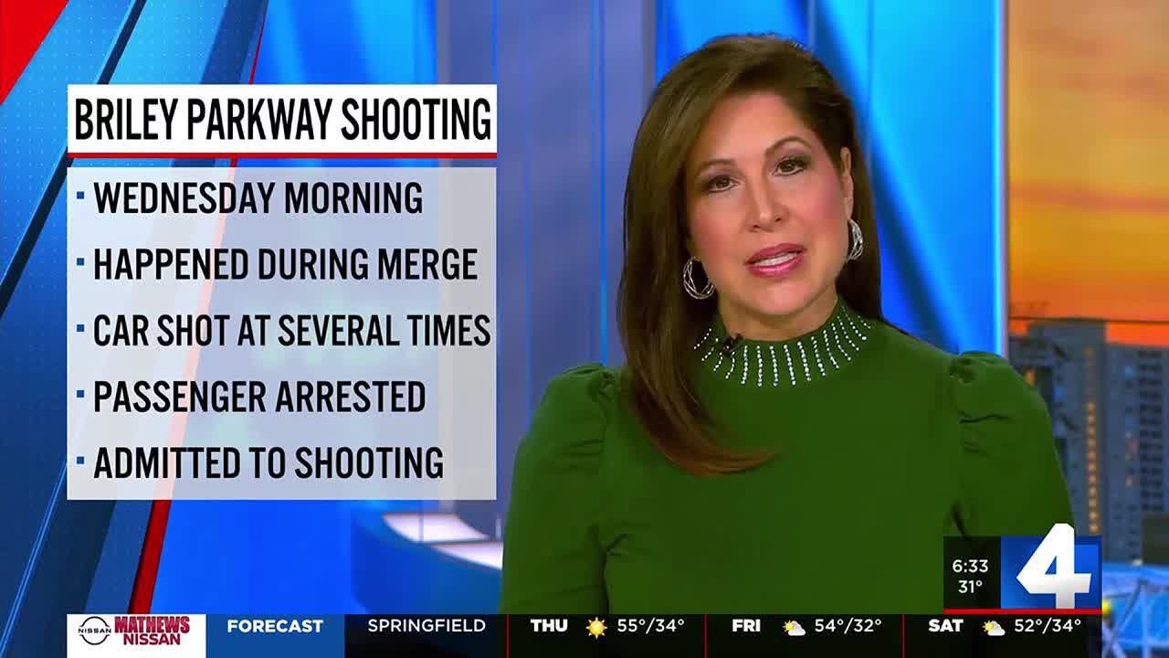 Man accused of shooting at driver on Briley Parkway - YouTube