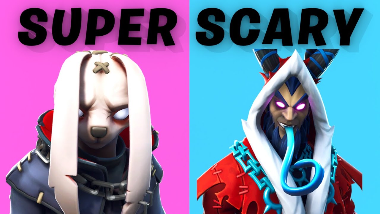 Top 10 SCARIEST Skins in Fortnite (Creepy skins) - YouTube