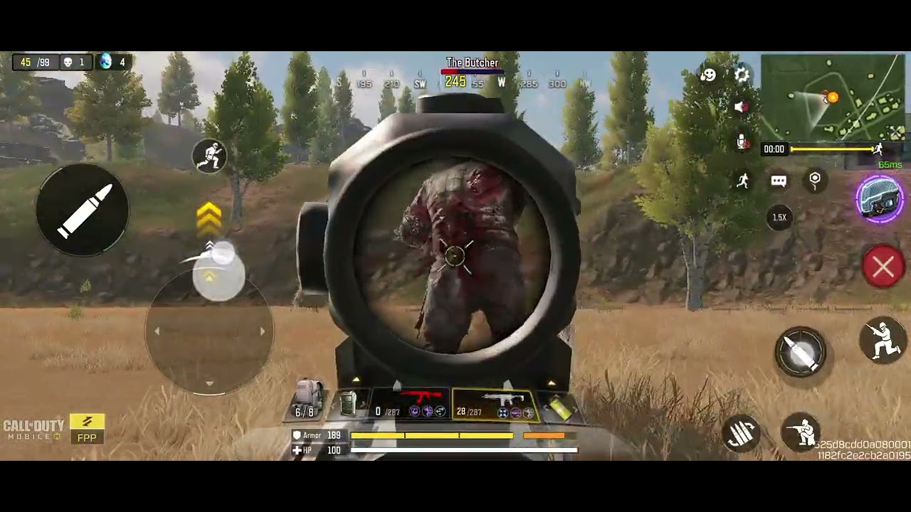 KILLED THE BUTCHER!!👺 #codmobile #gaming #gameplay #codm #winner #kills - YouTube