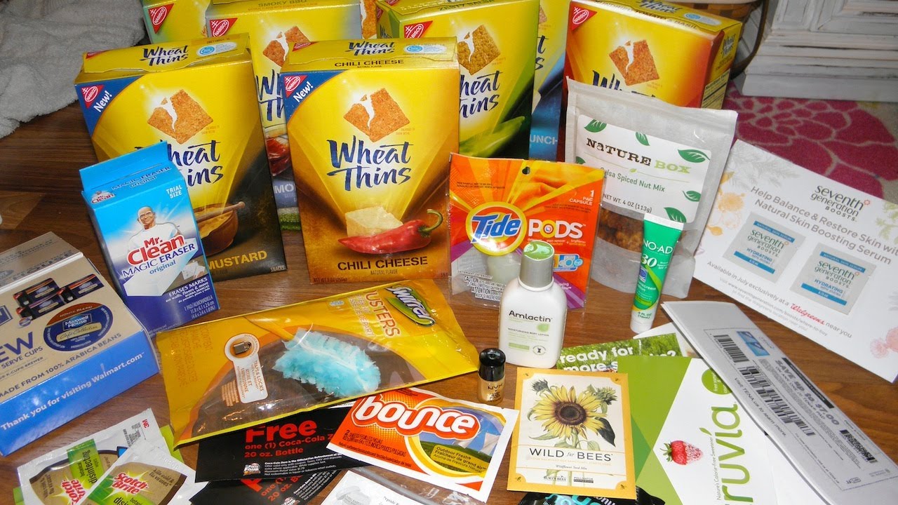 FREE Samples in the Mail: July 1-15, 2013 - YouTube