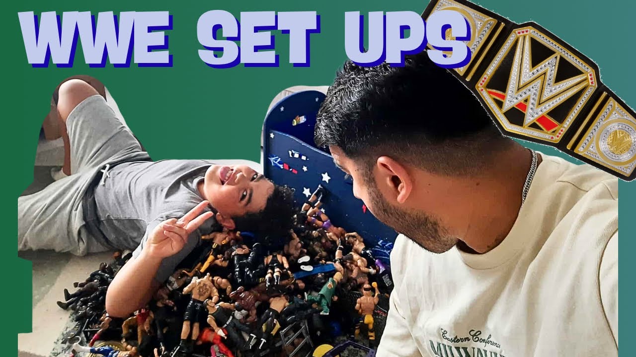 WWE ACTION FIGURE SET UPS (AWESOME AUGUST EP 14) - YouTube