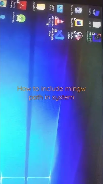 💯👩‍💻How to add mingw path in system♥️👍 - YouTube