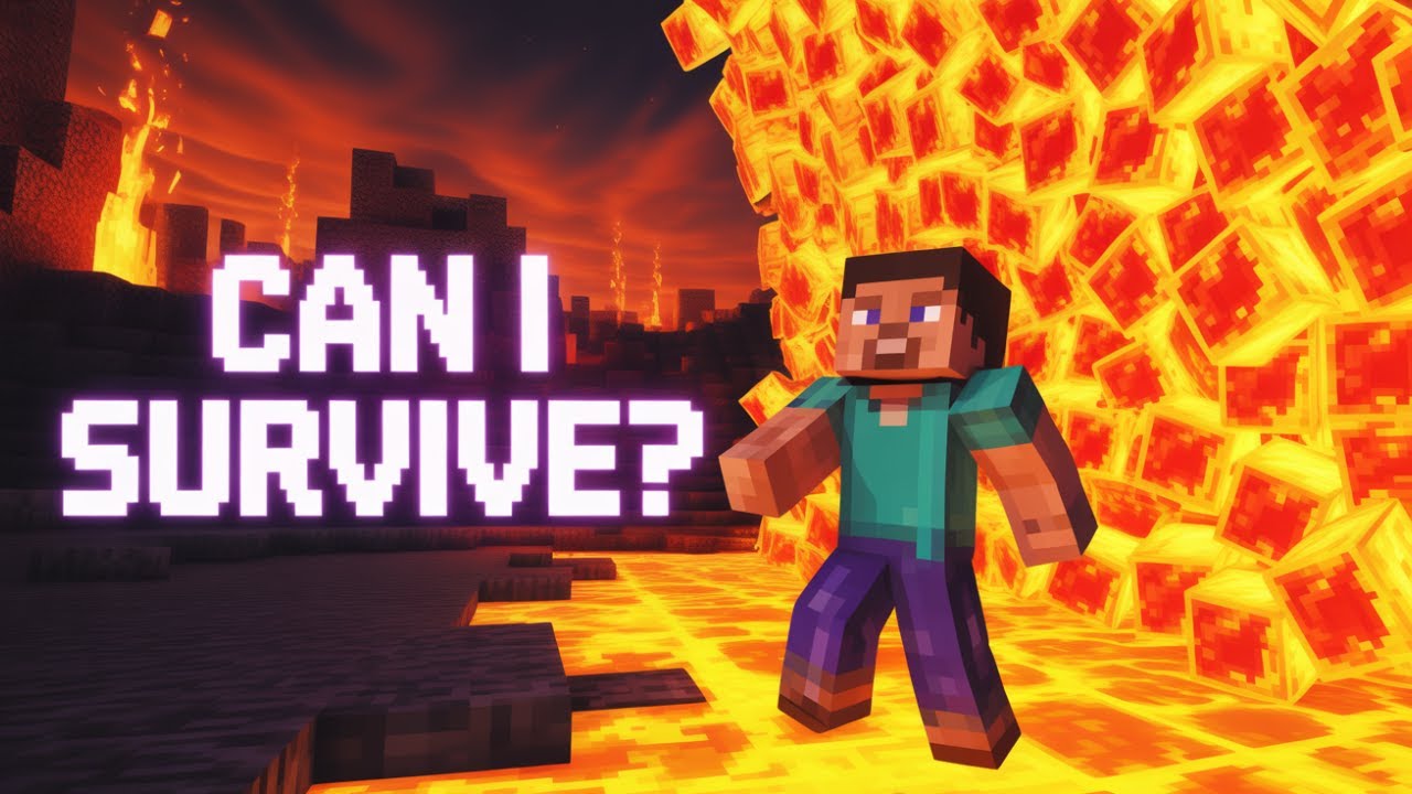 100 Magma Cubes VS Me In Minecraft - YouTube