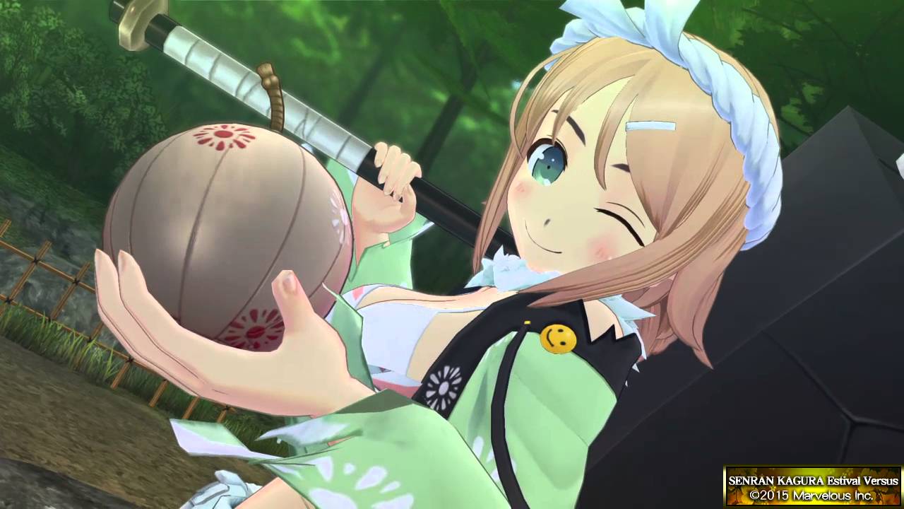 SENRAN KAGURA ESTIVAL VERSUS - Hanabi victory - YouTube