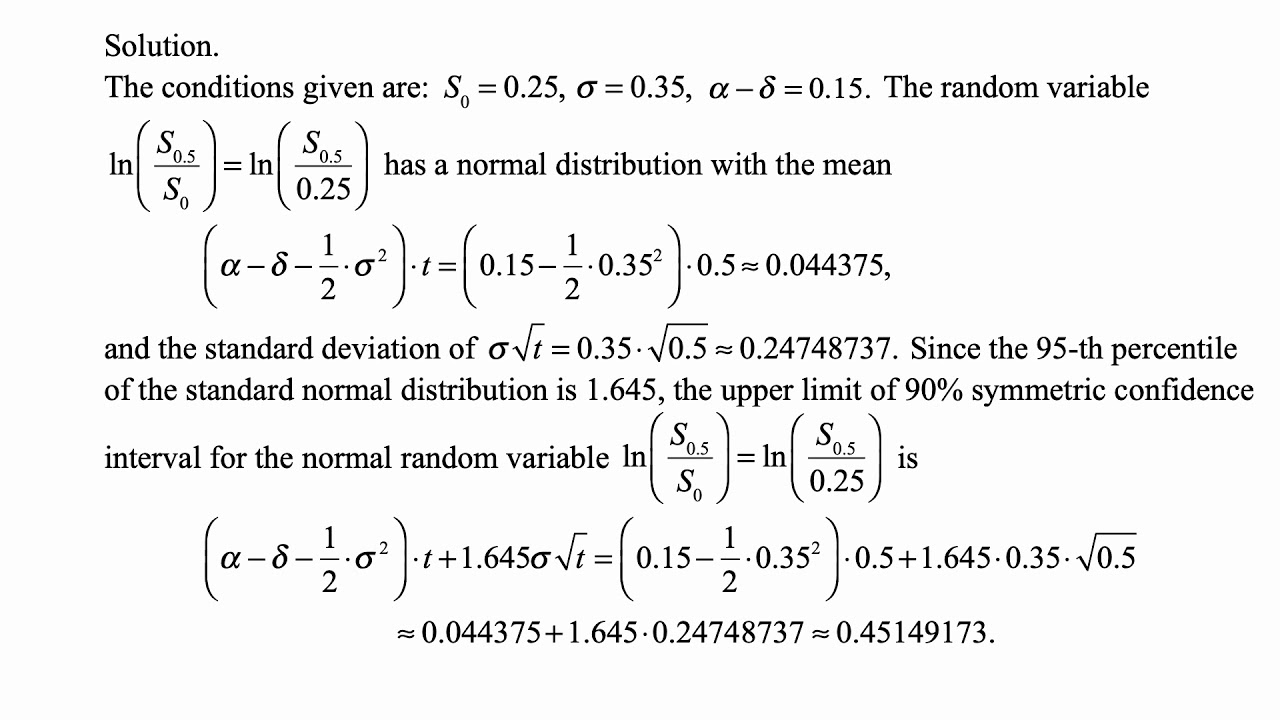 Exam IFM exercise for October 7, 2019 - YouTube