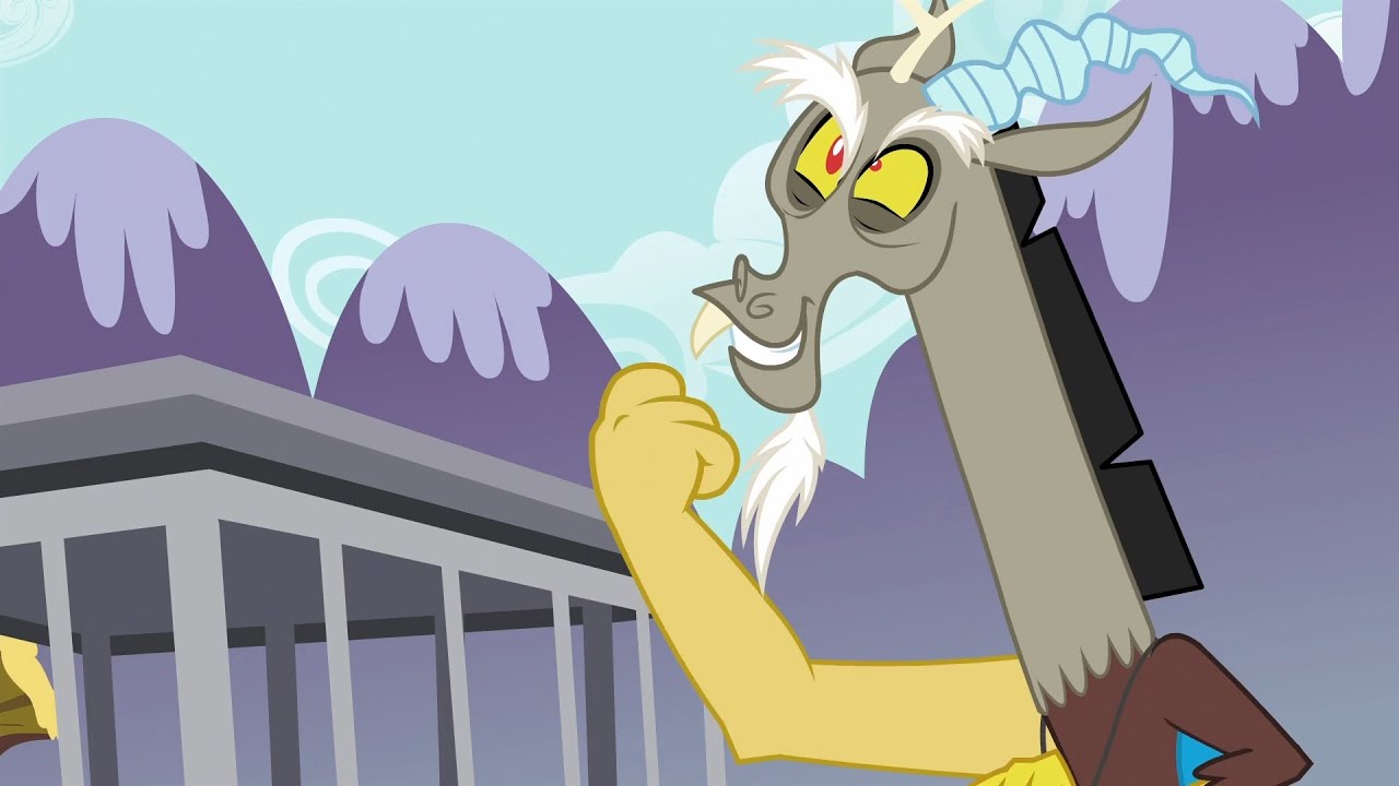 Discord - Soon there won't be a Pony who will be able to stand up ...