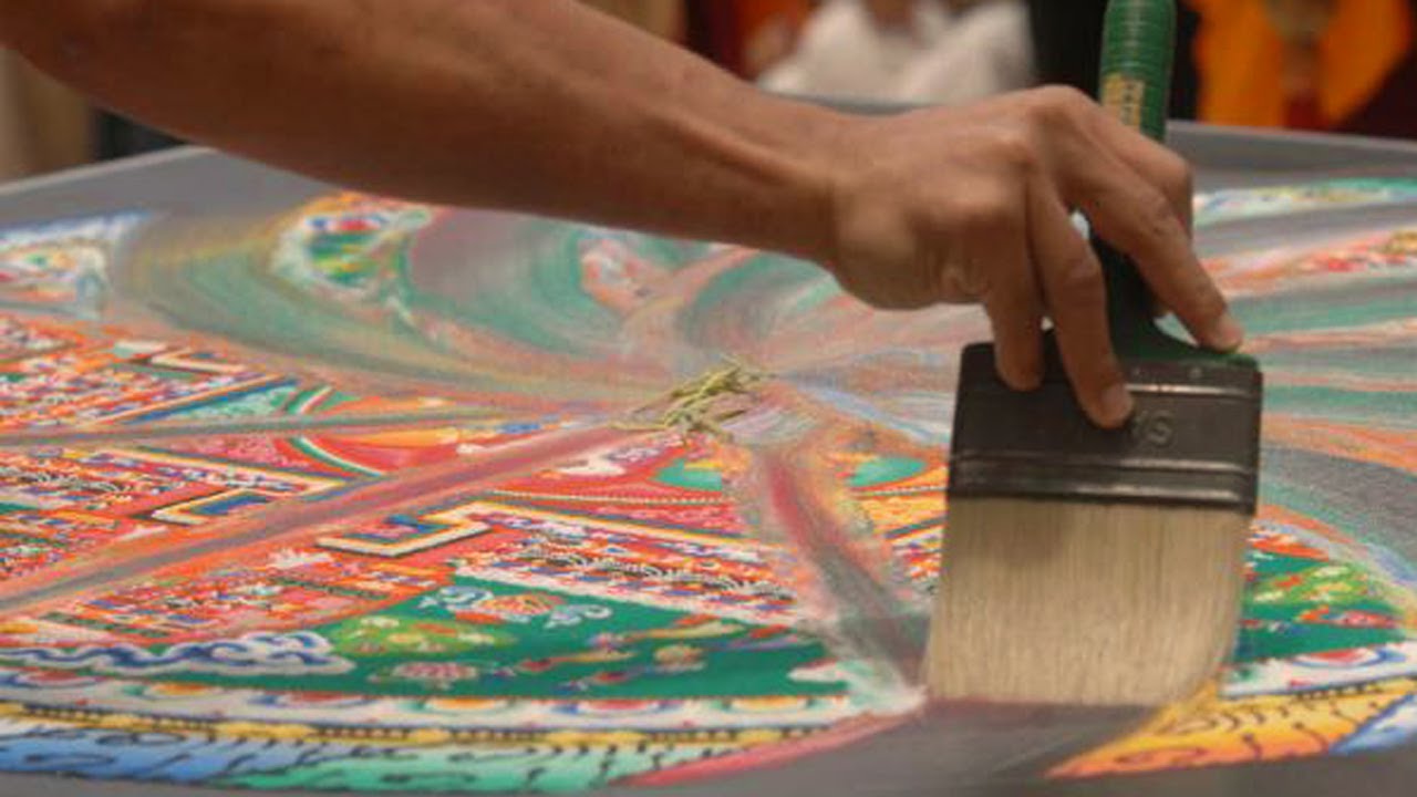 Sand Mandala - YouTube
