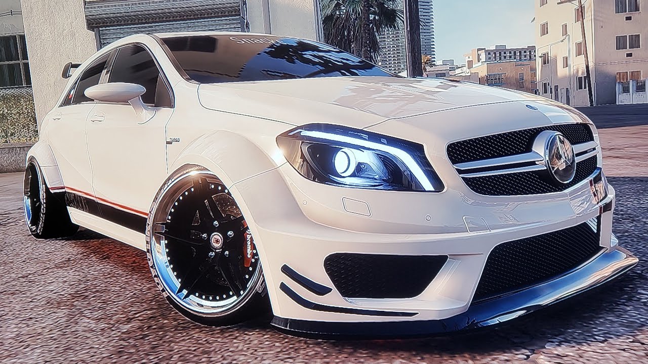 NFS Heat Custom Mercedes AMG A45 - YouTube
