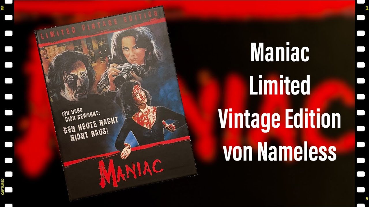 Maniac VHS Limited Vintage Edition von Nameless - YouTube