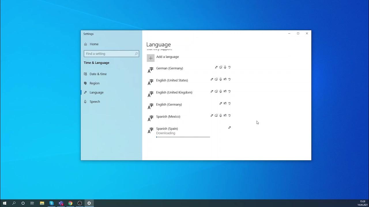 How to Change Keyboard Language to Spanish (Spain) | Perixx - YouTube