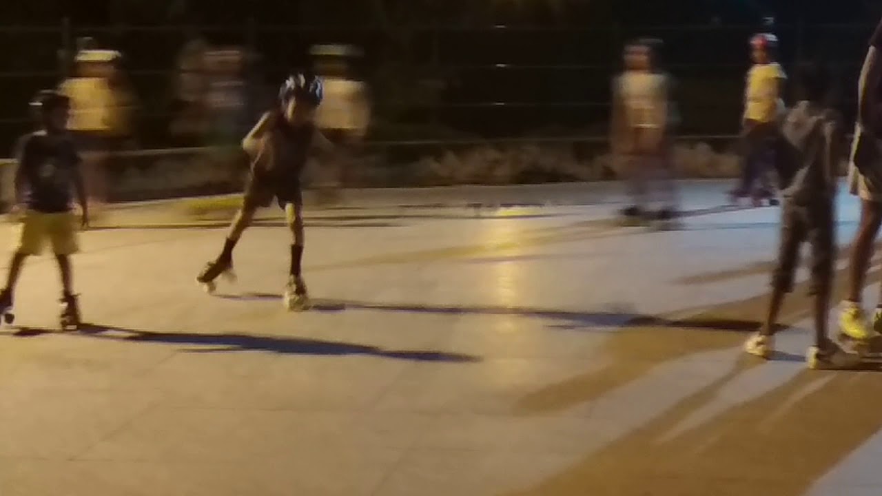 Kids Scating practice day1 - YouTube