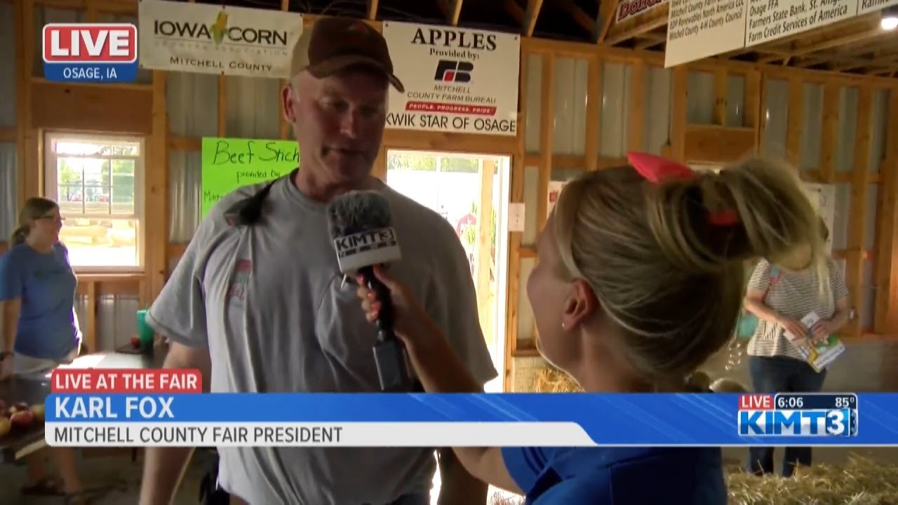 Mitchell County Fair kicks off in Osage - YouTube