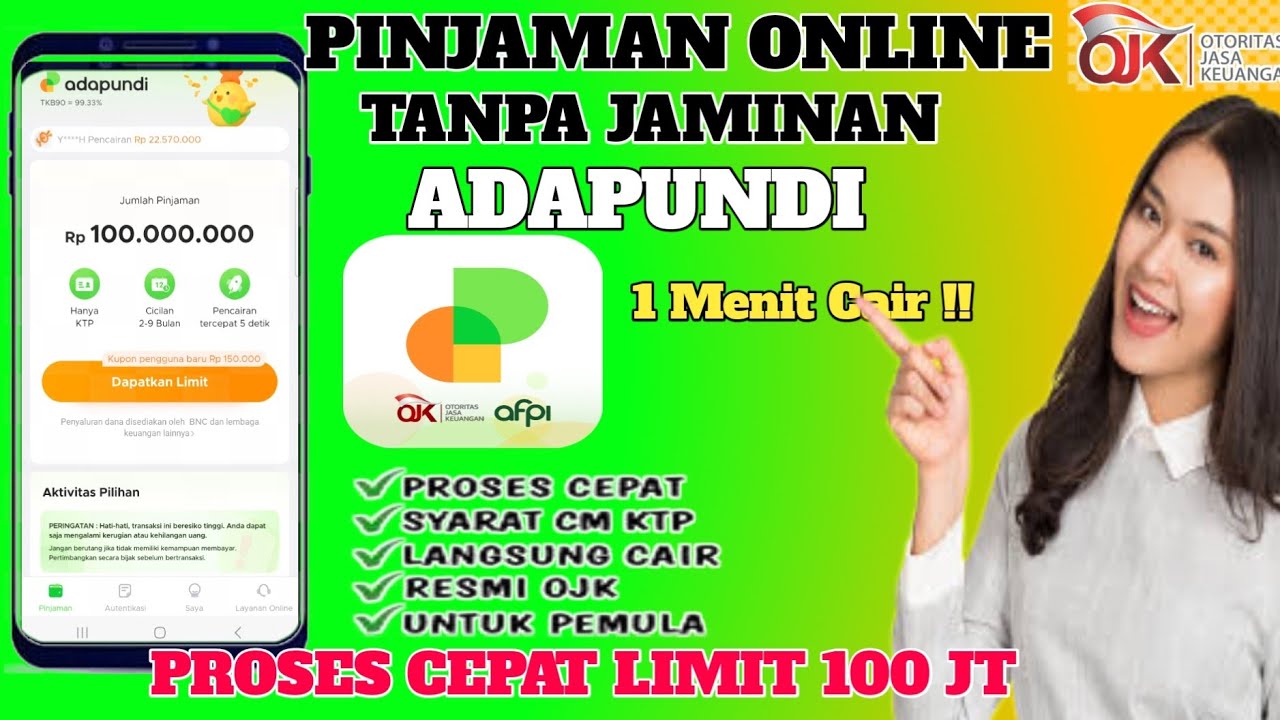 Cara Pinjam Uang Di Adapundi | Cara Daftar Aplikasi Adapundi Pinjaman ...