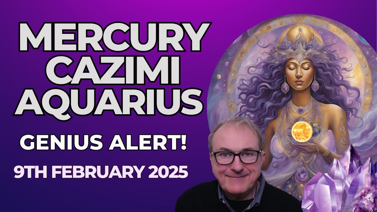 Mercury Cazimi - Genius Alert! - YouTube