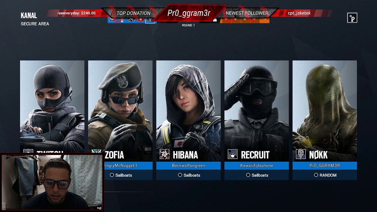 Rapper Plays Rainbow Six Siege !Commands !Followage !Discord !Youtube ...