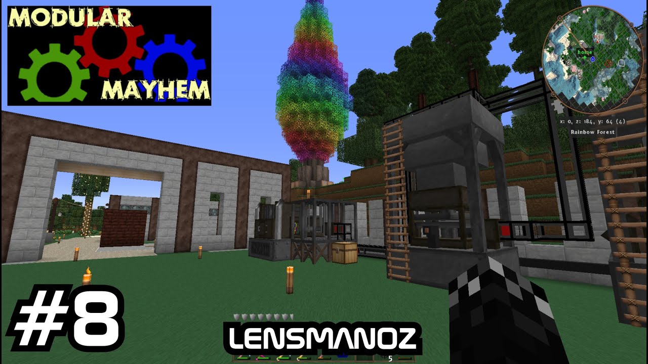 Minecraft - Modular Mayhem - Ep 8 - Continuing Magneticraft - YouTube