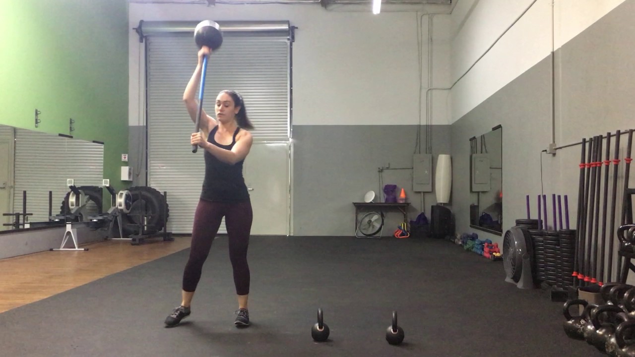 Total Body Circuit with MostFit Core Hammer and Kettlebells - YouTube