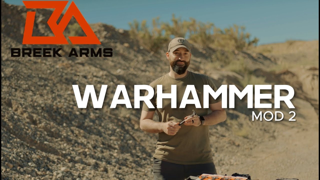 WARHAMMER Mod2 Charging Handle by Breek Arms Introduction - YouTube
