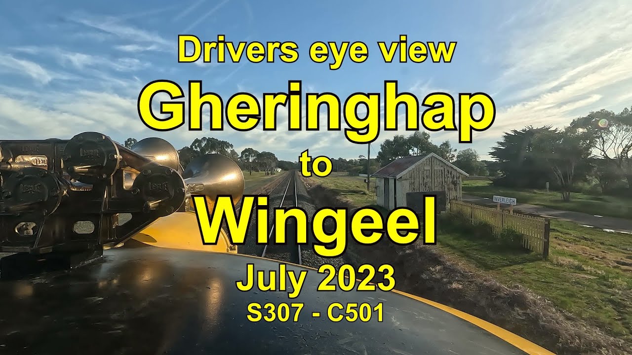 Drivers eye view, Gheringhap to Wingeel - YouTube