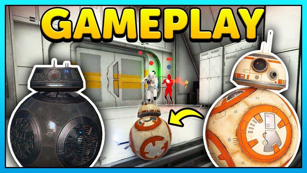 Star Wars Battlefront 2 BB-8, BB-9E, New Capital Ship Interior Gameplay ...