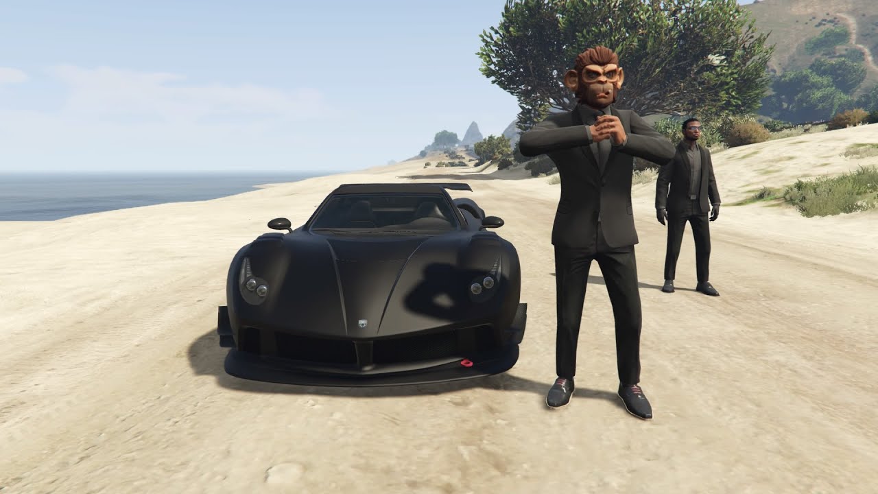 GTA 5 Movie | The Man in the monkey mask #2 (TEASER) - YouTube