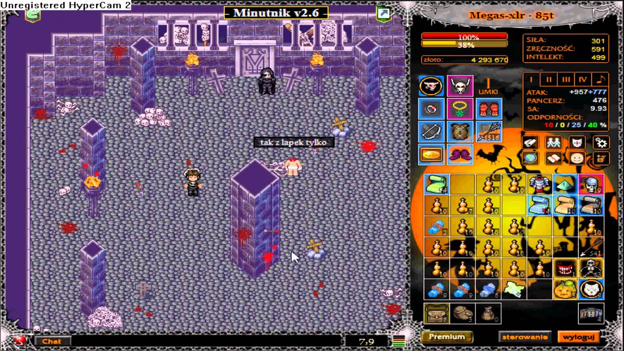 Margonem - Krwawa łaźnia Thuzal [Hutena] 1.11.2013. - YouTube