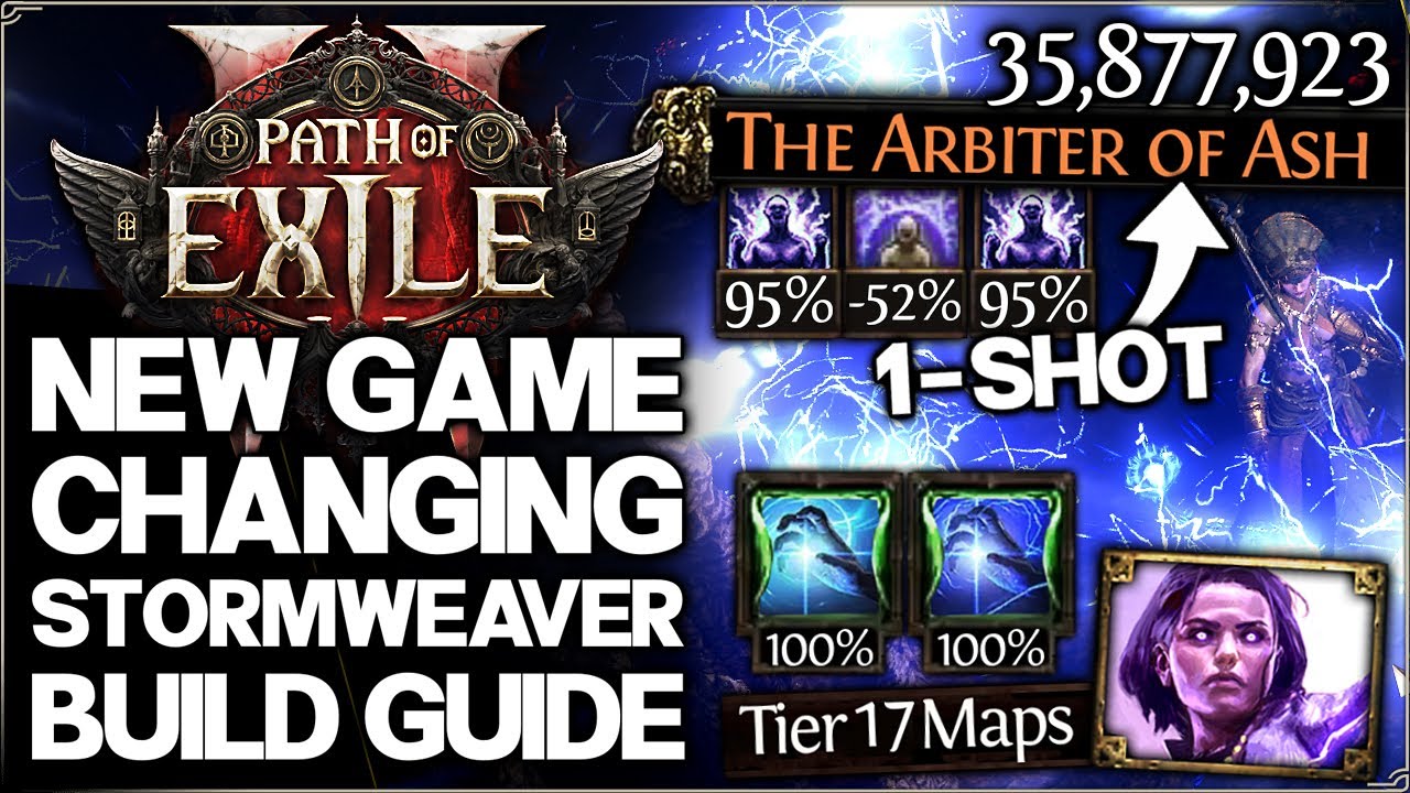 Path of Exile 2 - New 1 Shot EVERYTHING Best Stormweaver Build ...