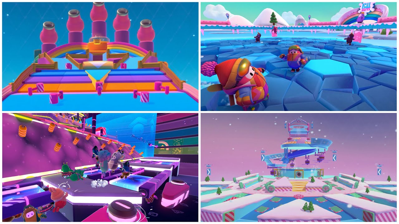 ALL VAULTED ROUNDS I PLAYED IN FALL GUYS CUSTOMS! - YouTube