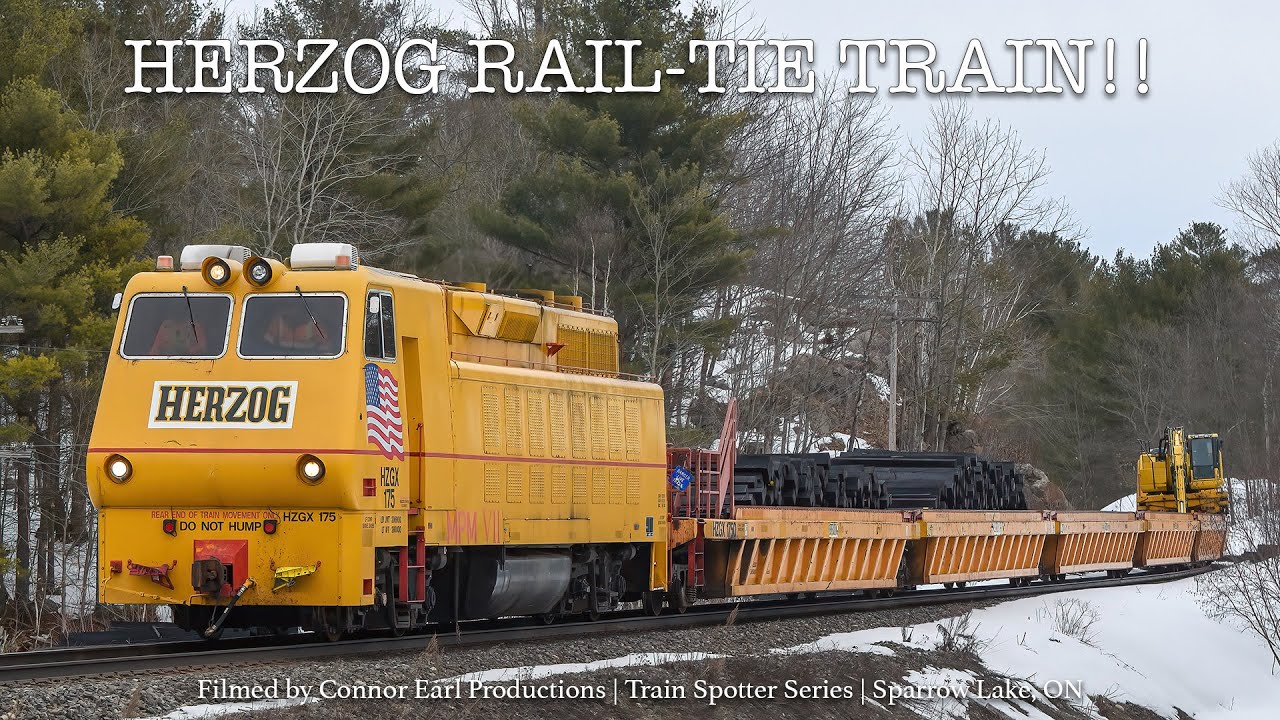 HERZOG Rail-Tie Train!!! - YouTube