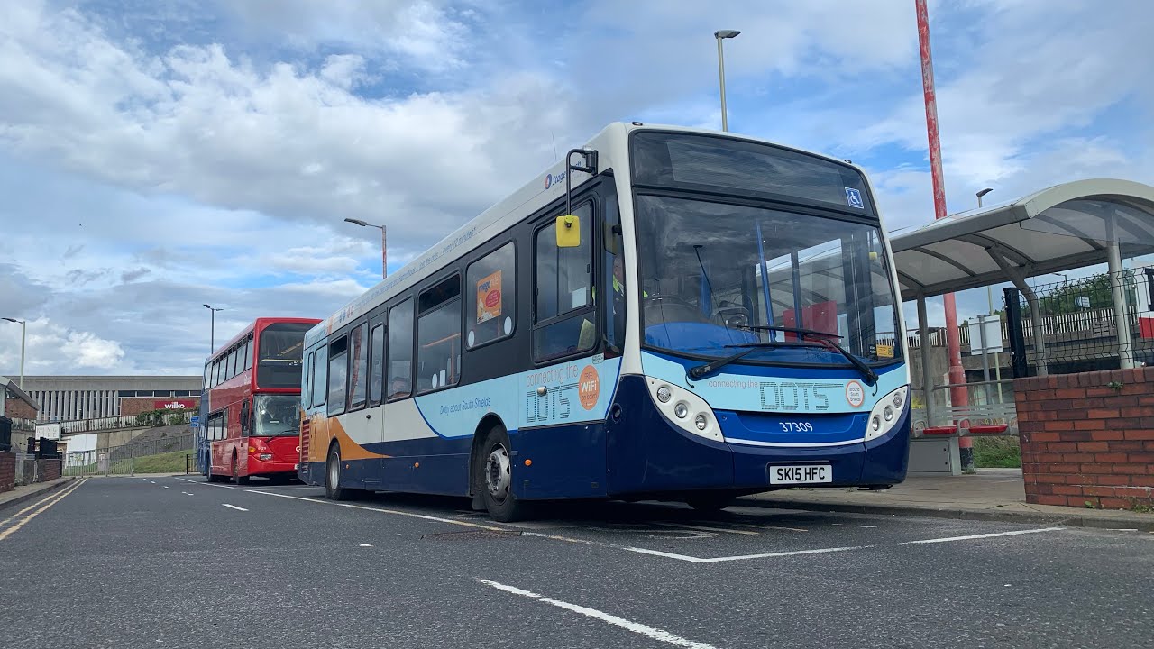 Buses At Jarrow Bus Station 22/08/20 - YouTube