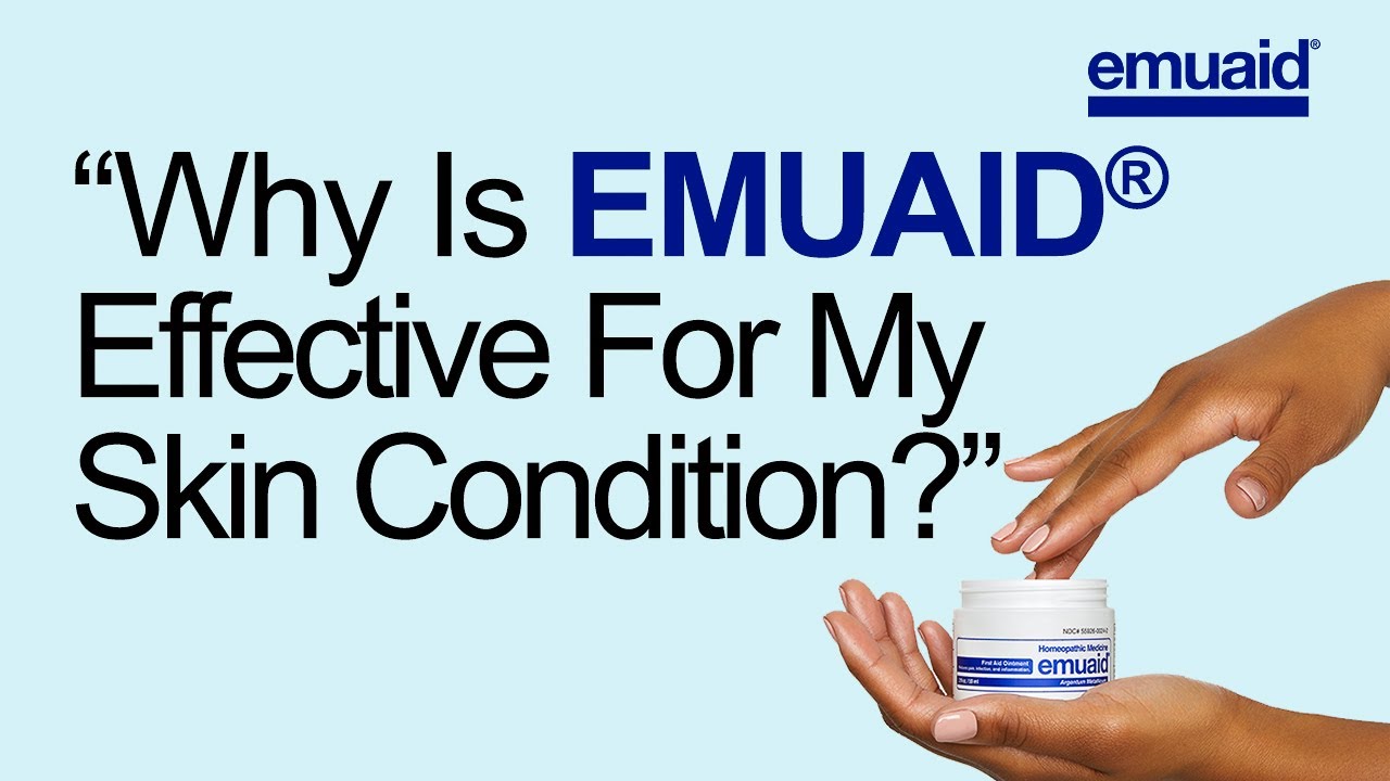 "Why Is EMUAID® Effective For My Skin Condition?" - YouTube